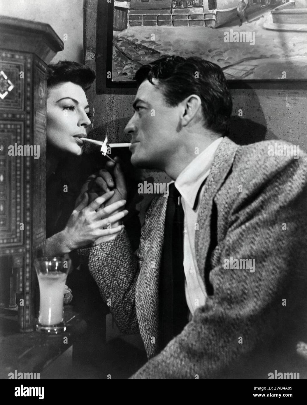 The Snows of Kilimanjaro Year : 1952 - USA Gregory Peck Ava Gardner ...
