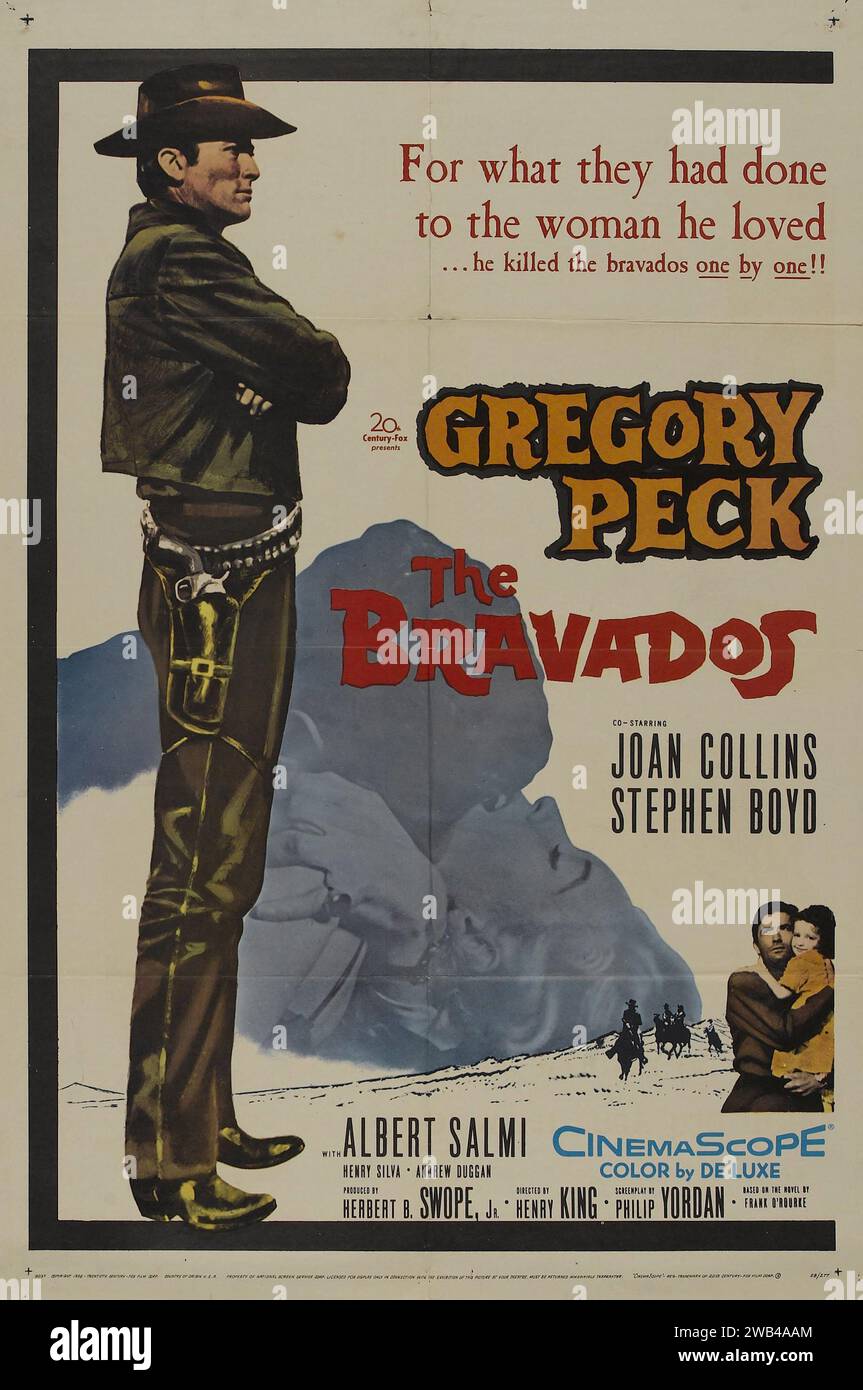 The Bravados Year : 1958 USA Director : Henry King Gregory Peck ...