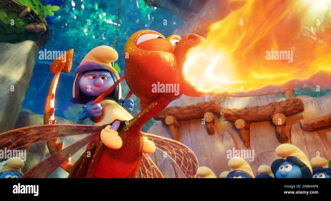 Smurfs: The Lost Village Year : 2017 USA Director : Kelly Asbury ...