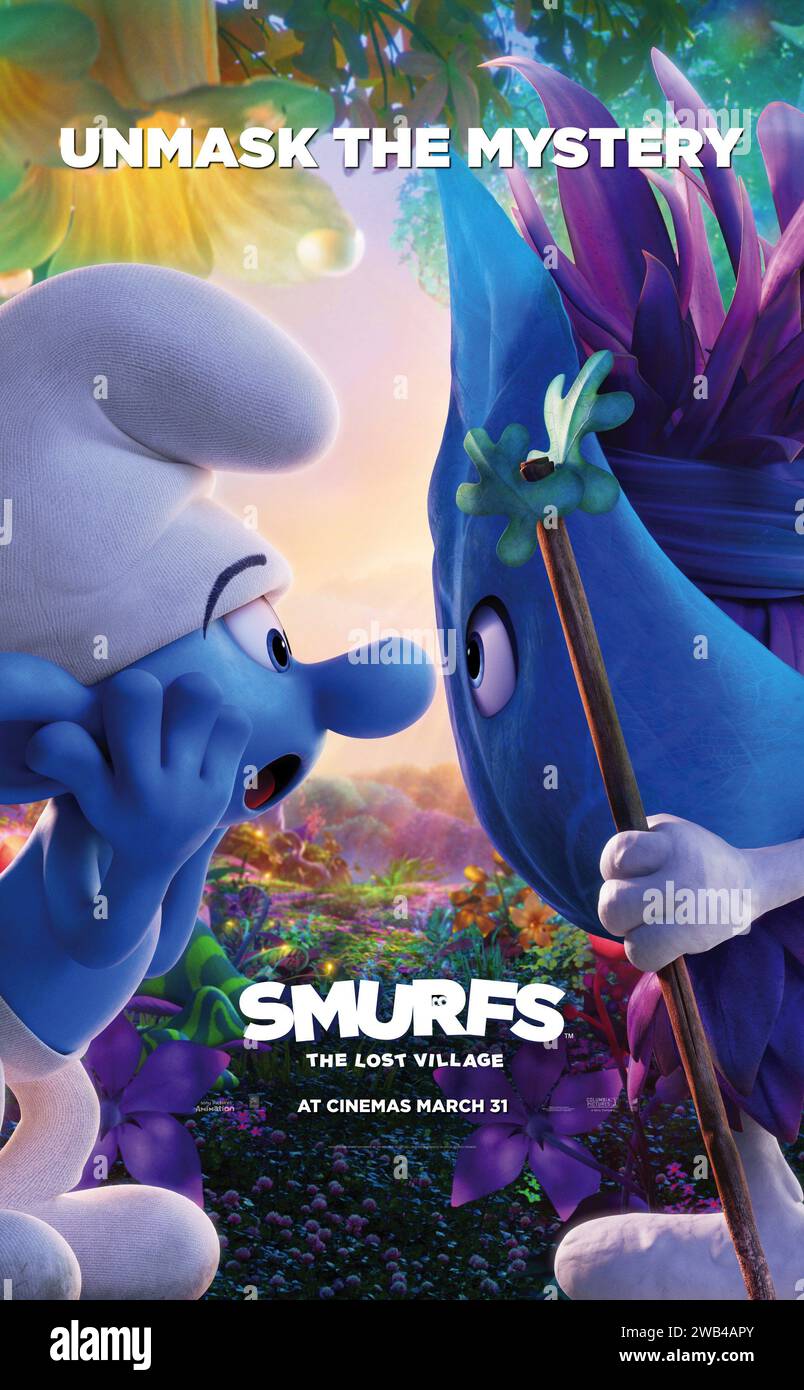 Smurfs: The Lost Village Year : 2017 USA Director : Kelly Asbury ...
