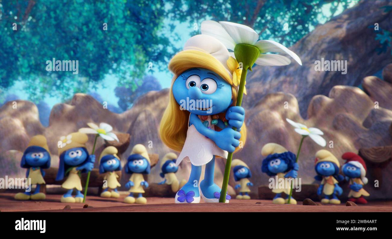 Smurfs: The Lost Village Year : 2017 USA Director : Kelly Asbury ...