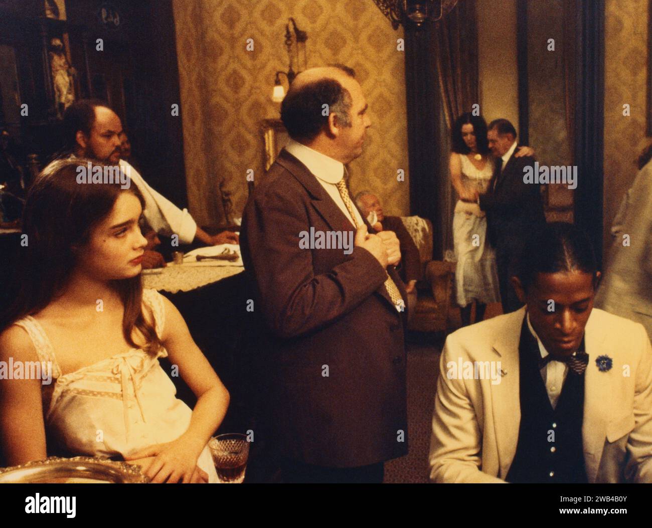 Pretty Baby Year : 1978 USA Director : Louis Malle Brooke Shields, Antonio Fargas Stock Photo ...