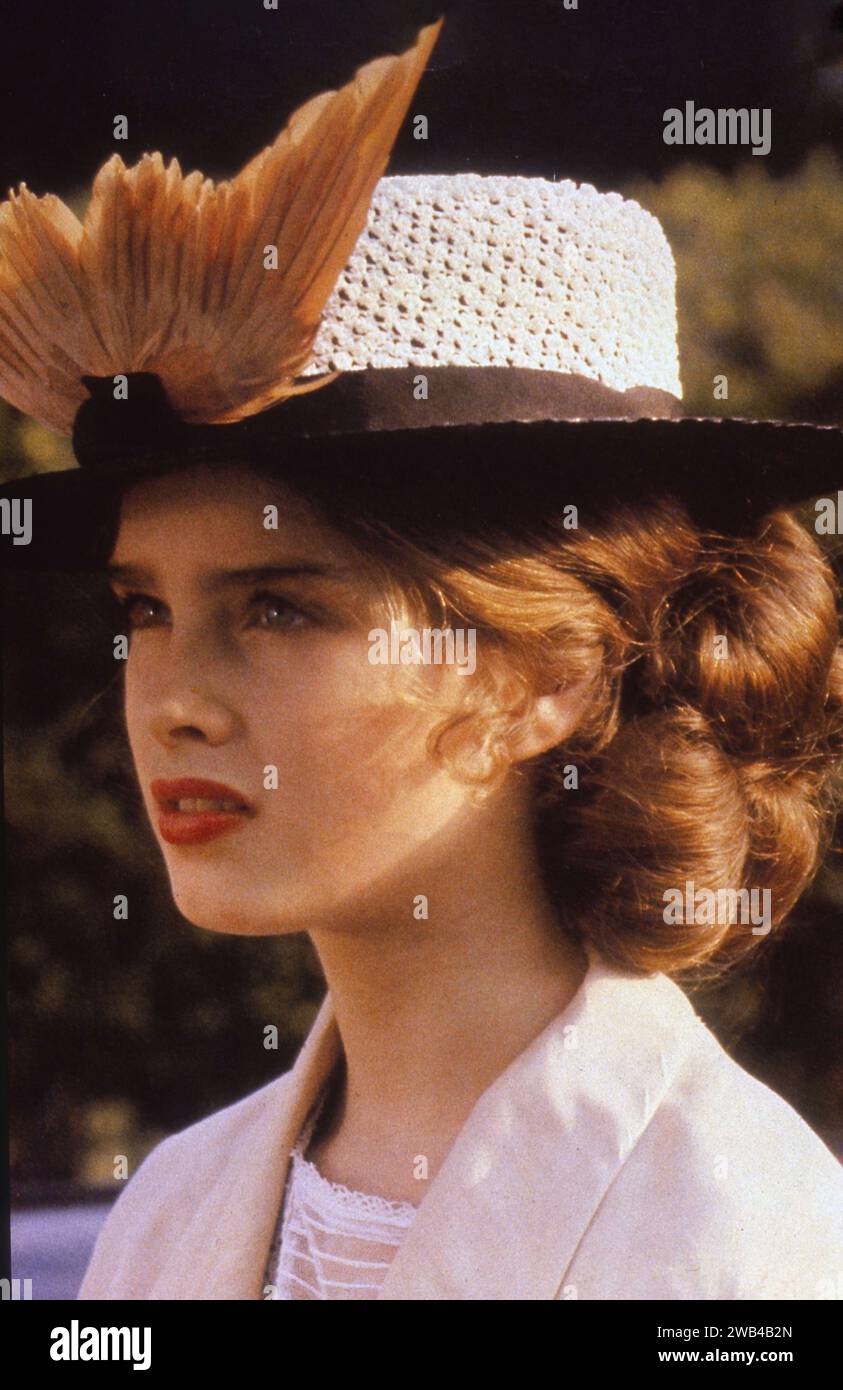 Pretty Baby Year : 1978 USA Director : Louis Malle Brooke Shields Stock Photo - Alamy