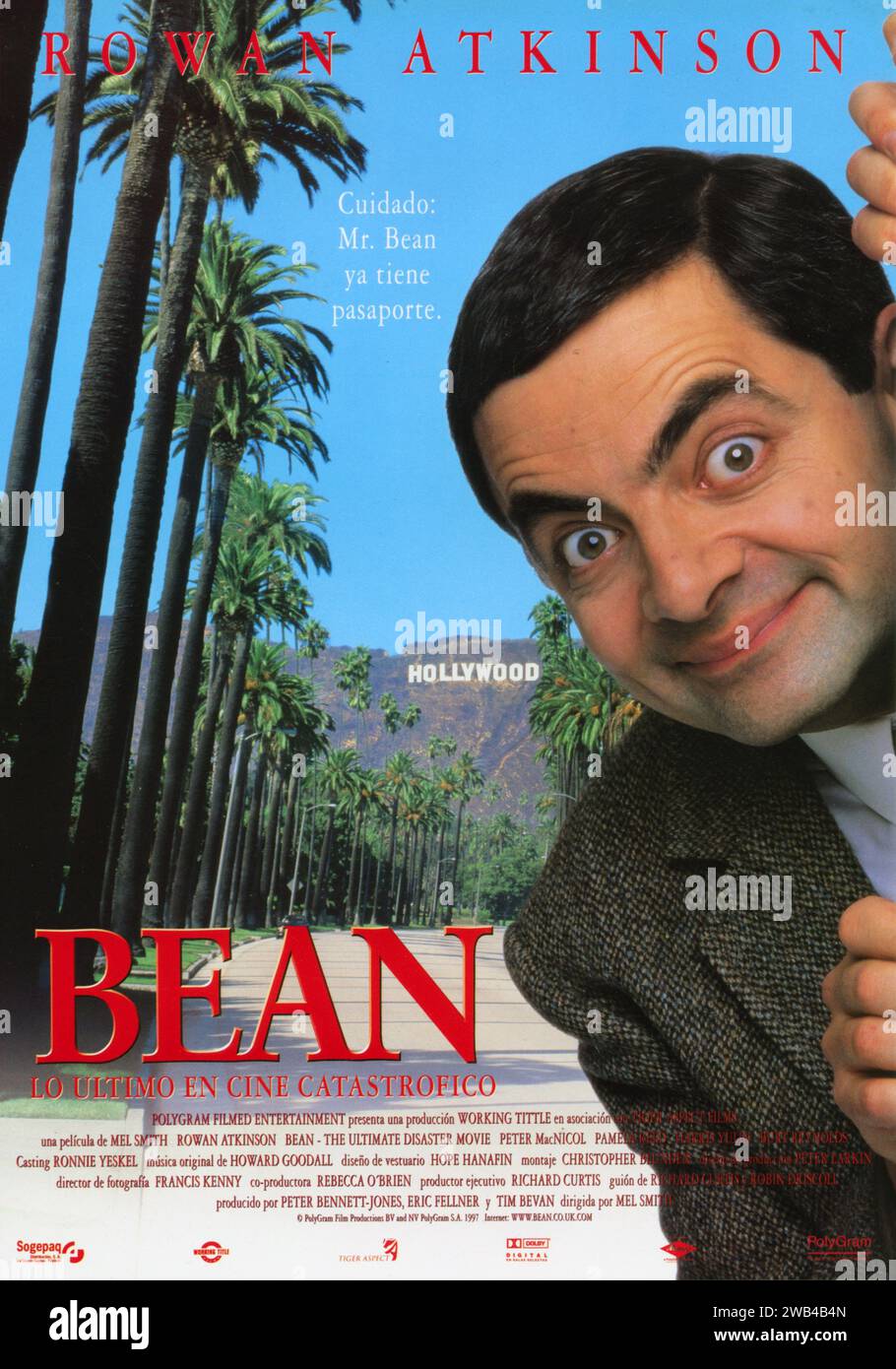 Rowan atkinson film poster hi-res stock photography and images - Alamy