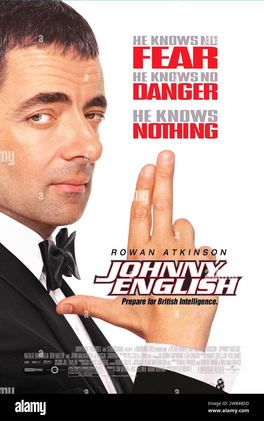 Johnny english poster hi-res stock photography and images - Alamy