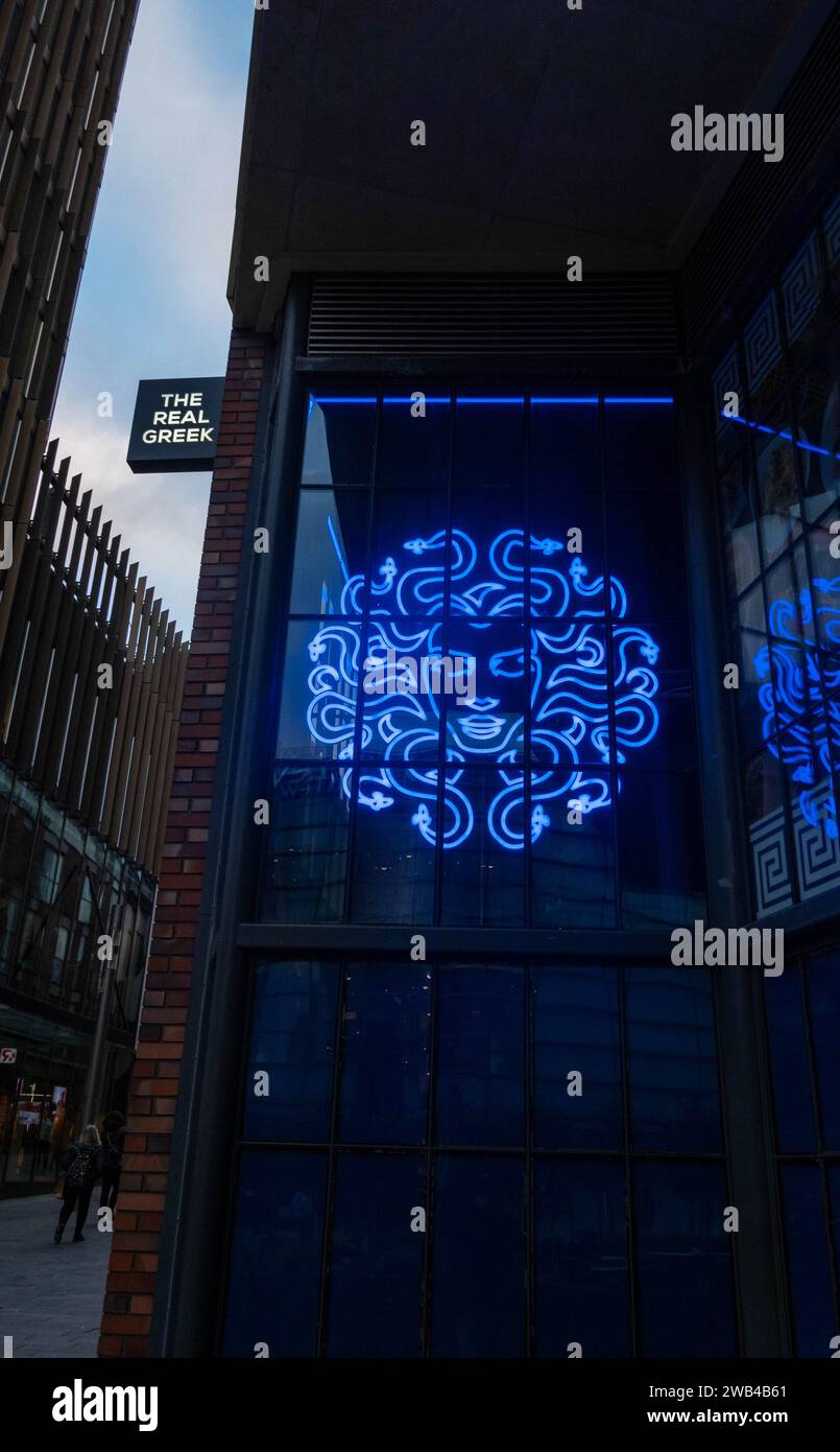 The Real Greek in Liverpool Stock Photo - Alamy