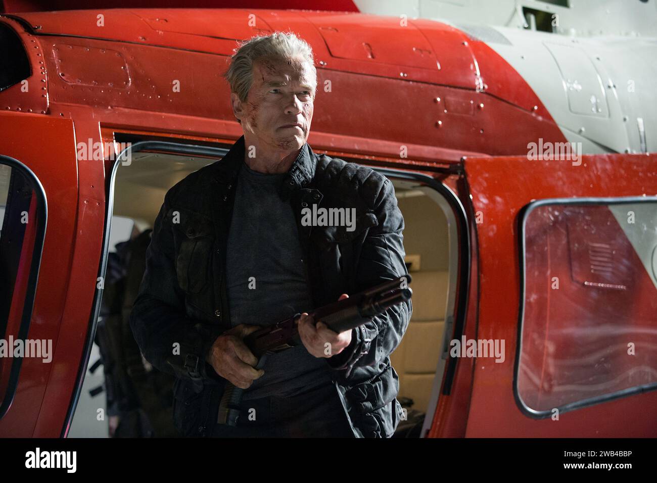 Terminator Genisys Year : 2015 USA Director : Alan Taylor Arnold Schwarzenegger Stock Photo - Alamy