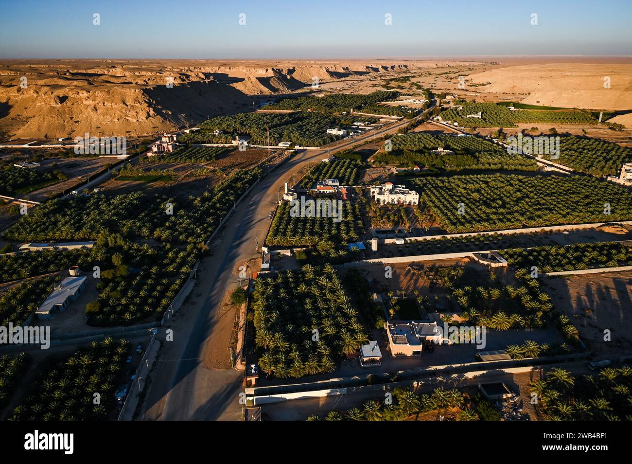 Al Salamiya, Arabie Saoudite. 08th Jan, 2024. Landscapes during the ...
