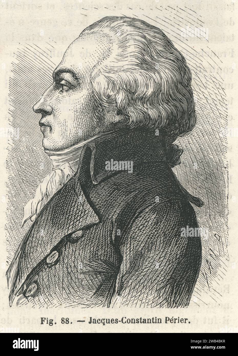 Portrait of Jacques-Constantin Périer, French engineer and founder of ...