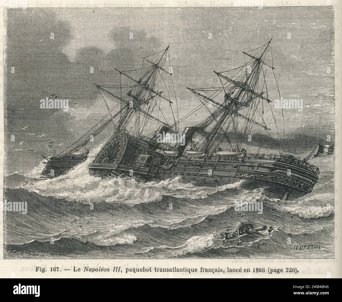 Steamship 19th century hi-res stock photography and images - Alamy