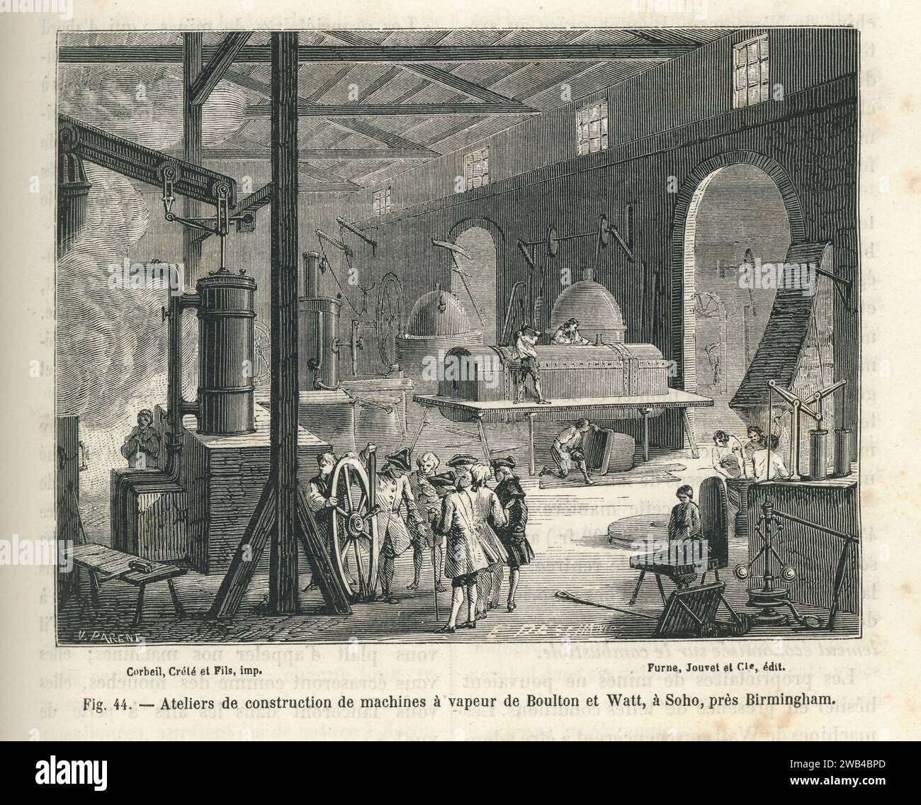 Boulton & Watt manufacturing firm in Soho, near Birmingham (England ...