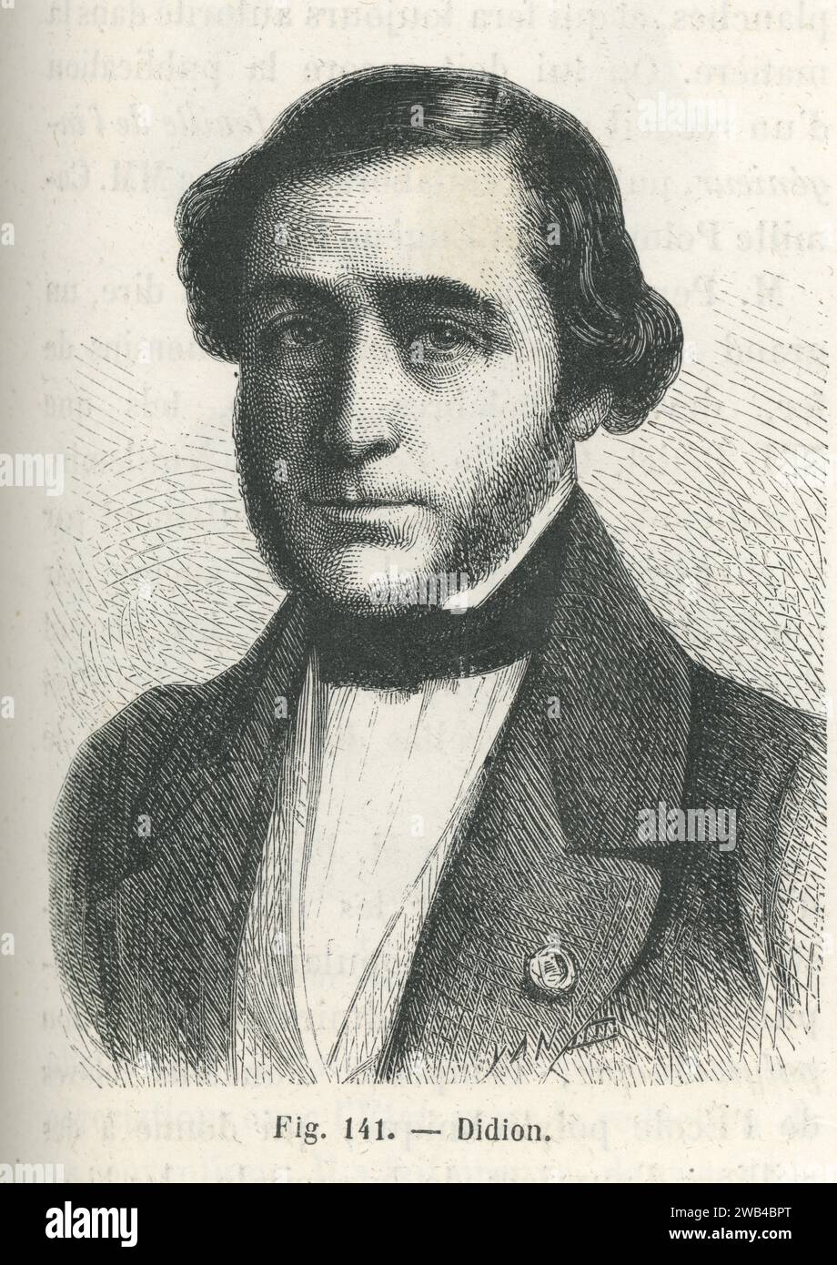 Portrait of Charles Didion, the French engineer behind several French ...