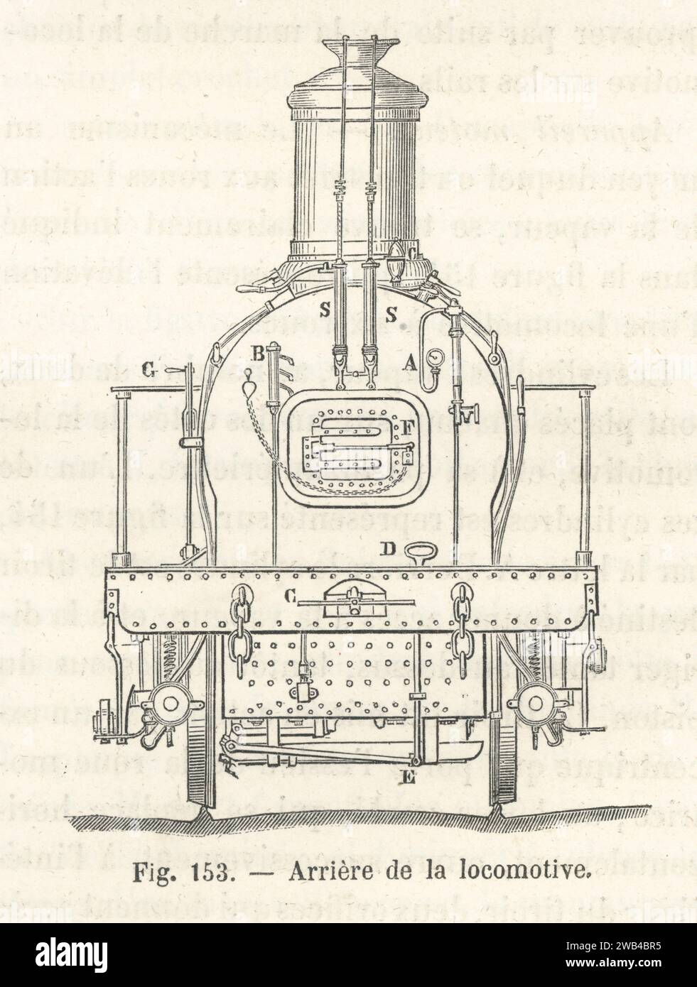 Steam locomotive diagram hi-res stock photography and images - Alamy