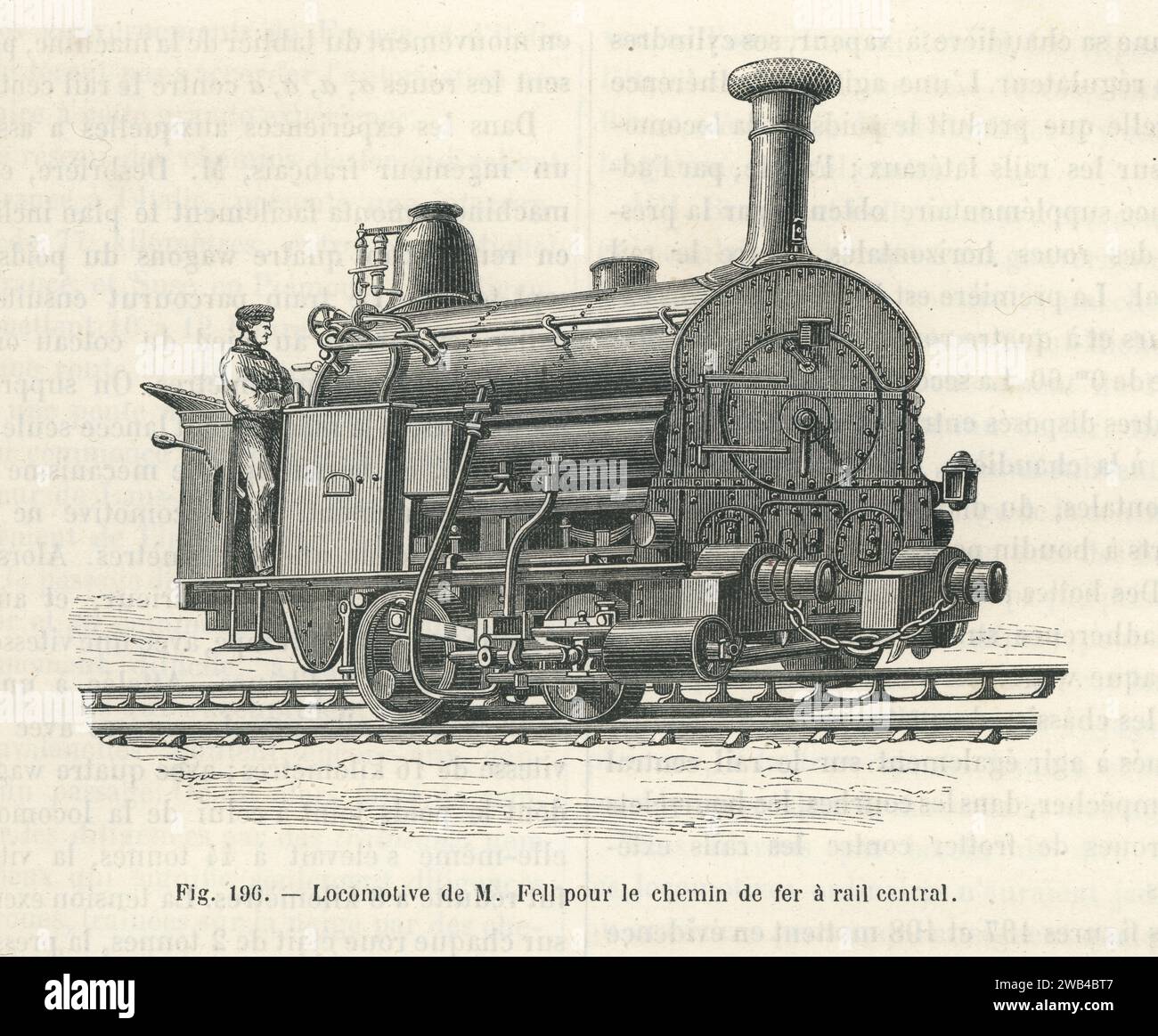 Technical drawing of steam locomotive hi-res stock photography and ...