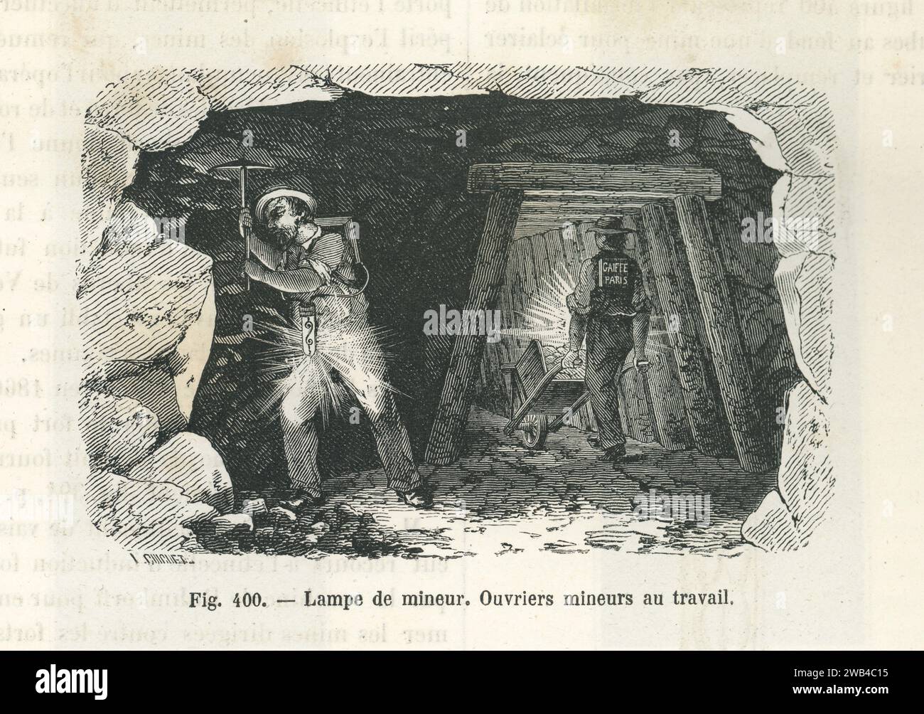 19th century mine electric light hi-res stock photography and images ...