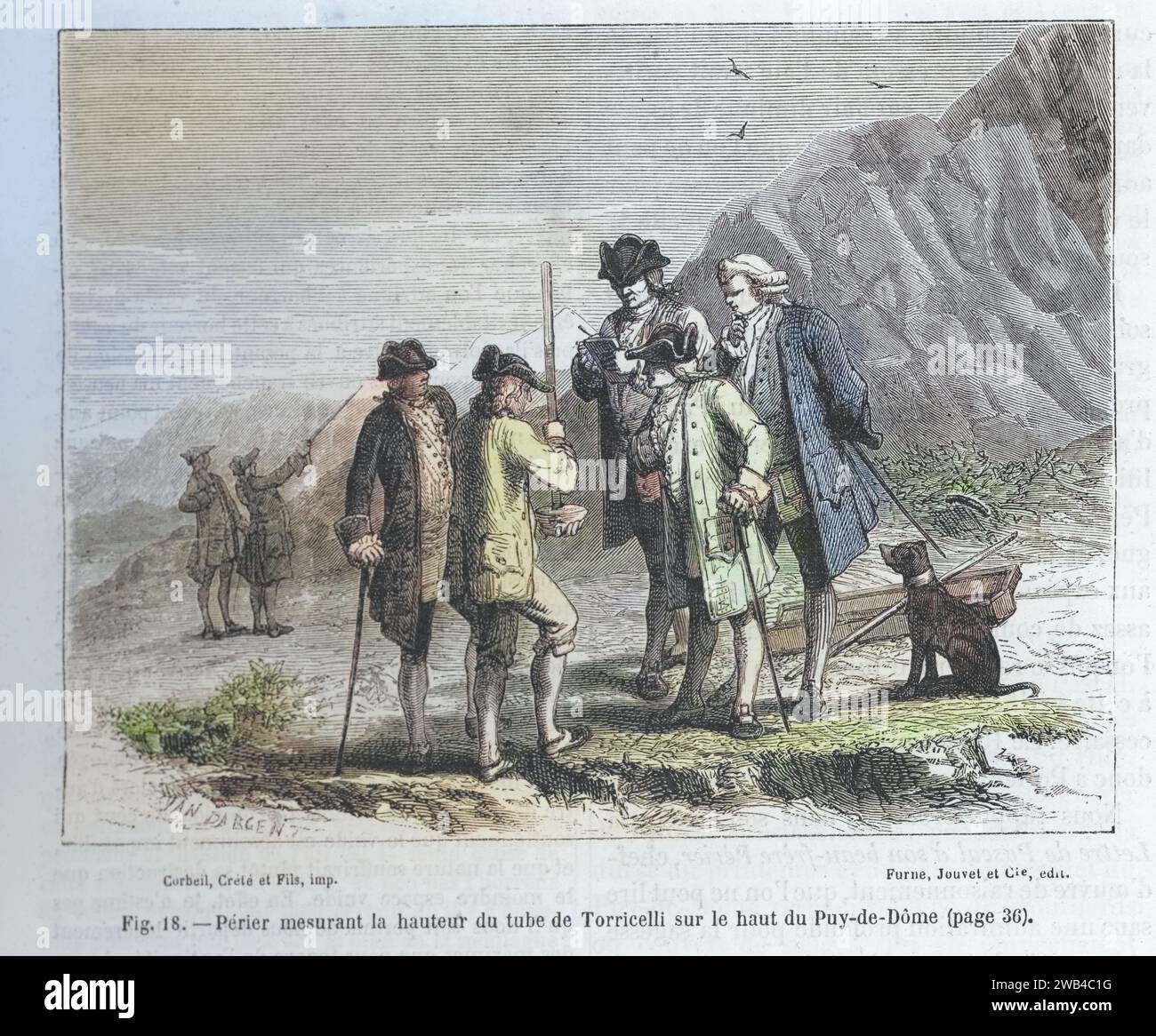 The beginnings of meteorology: on 19 September 1648, Florin Périer, at ...