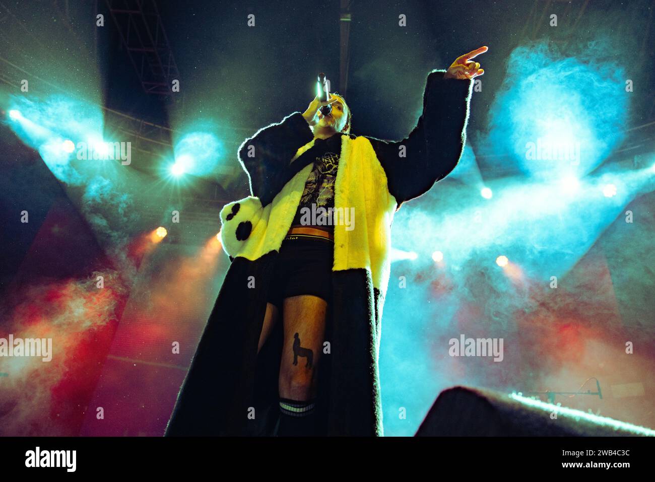 Milan, Italy, 21st November 2023. Estonian rapper Tommy Cash performs ...