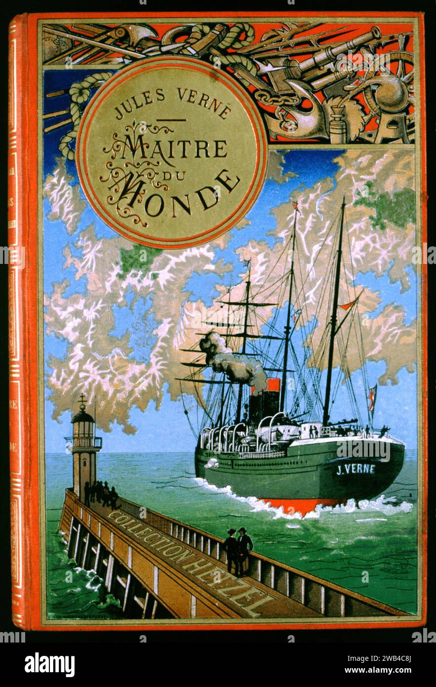 Cover Jules Verne, 'Master of the World' (French: Maître du monde ...