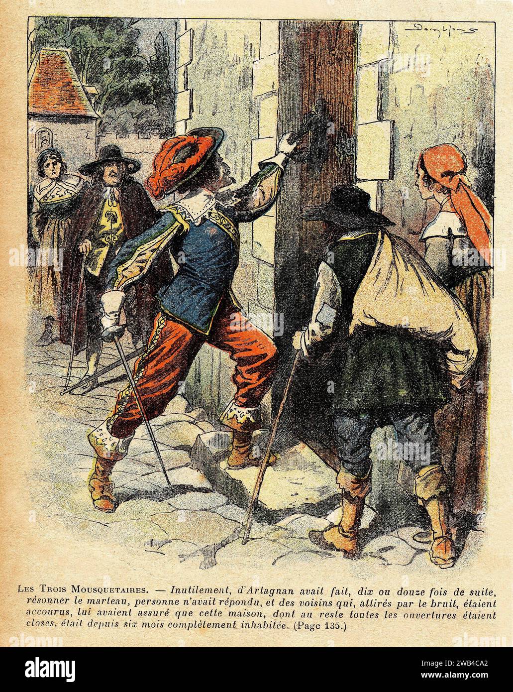 The Three Musketeers' (French: Les Trois Mousquetaires) 19th century ...