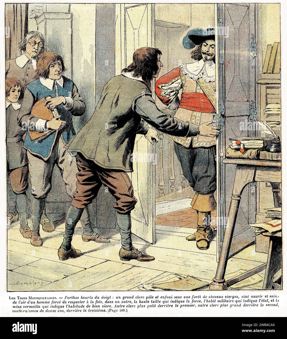 The Three Musketeers' (French: Les Trois Mousquetaires) 19th century ...