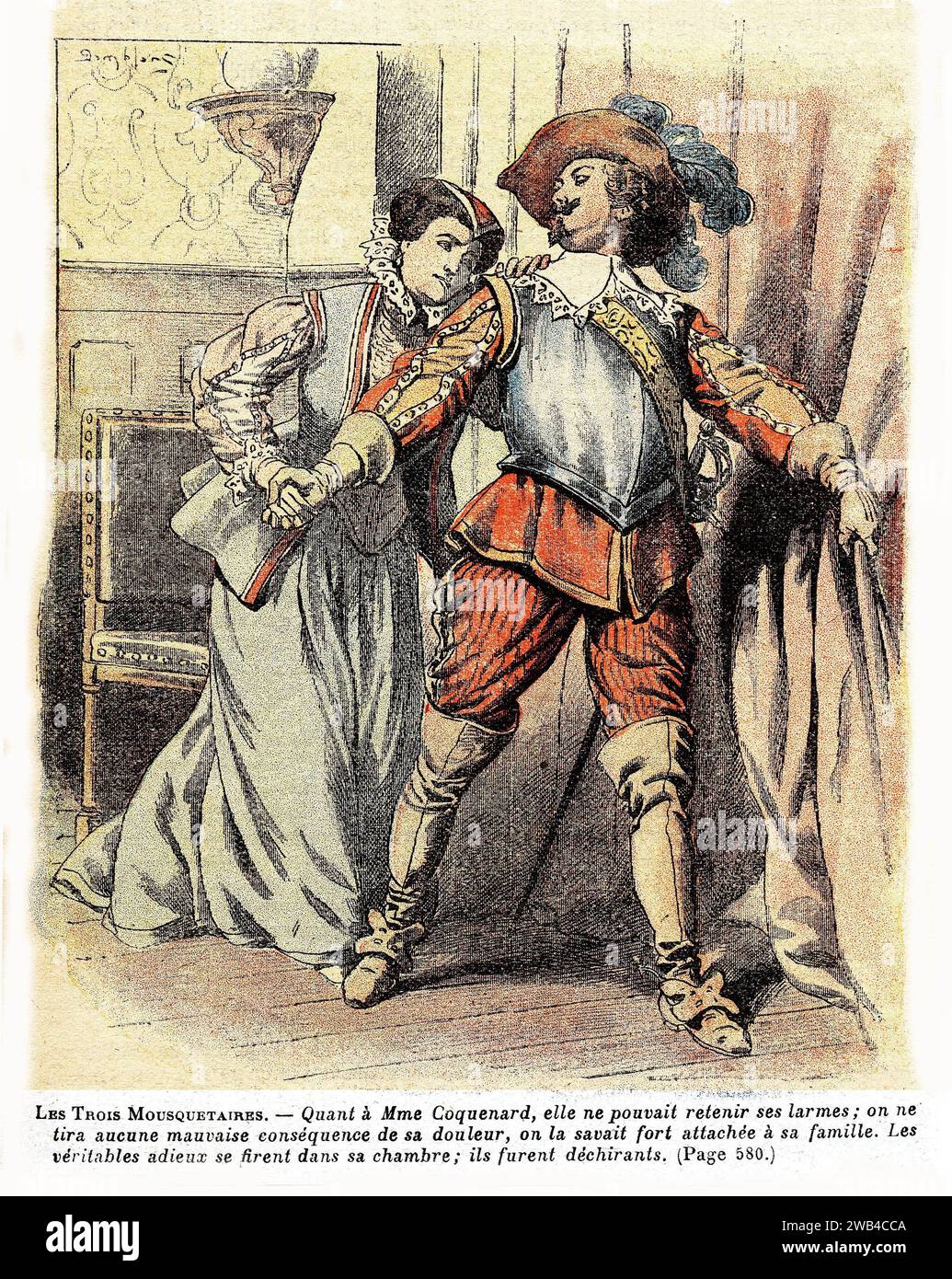The Three Musketeers' (French: Les Trois Mousquetaires) 19th century ...