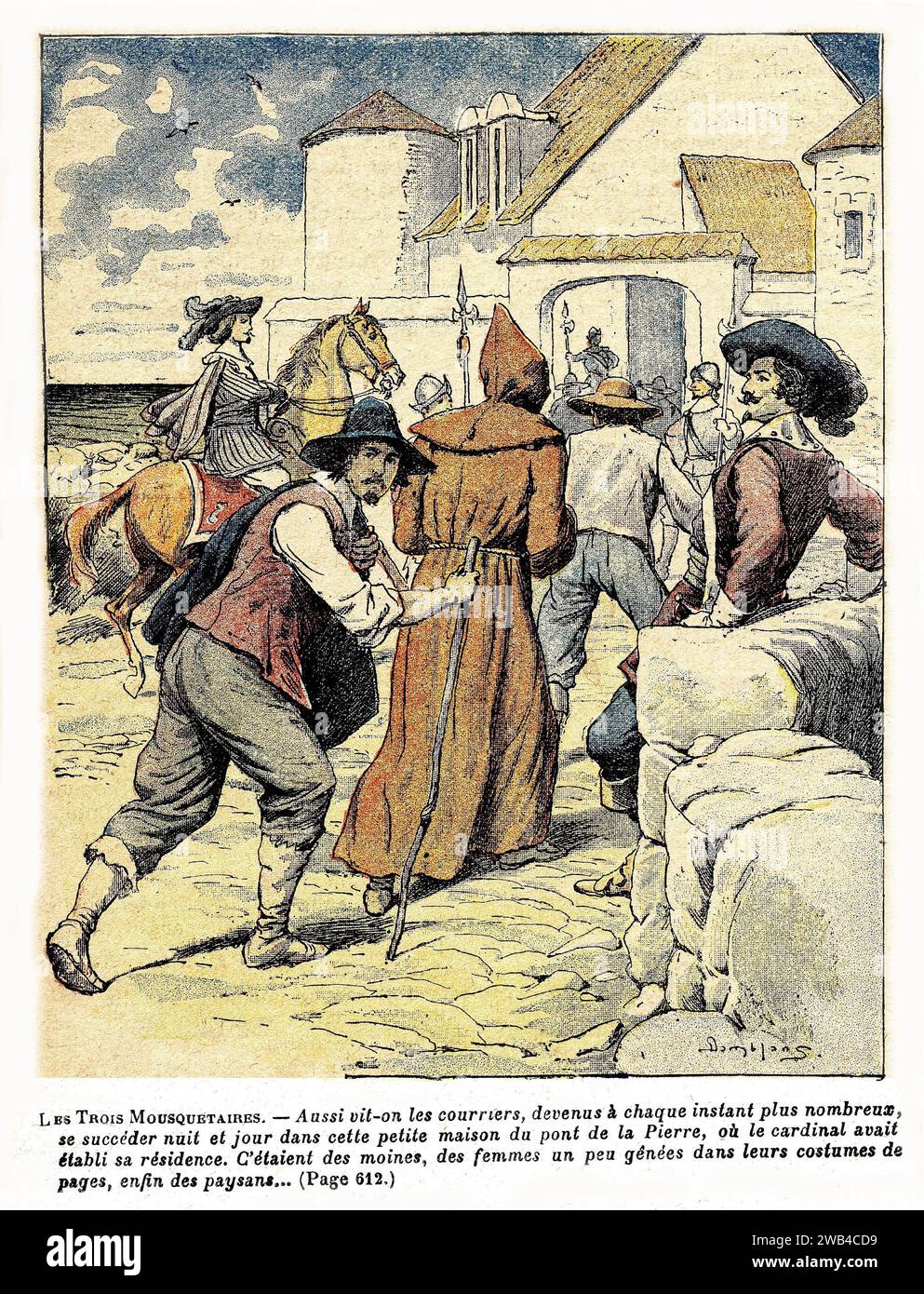 The Three Musketeers' (French: Les Trois Mousquetaires) 19th century ...