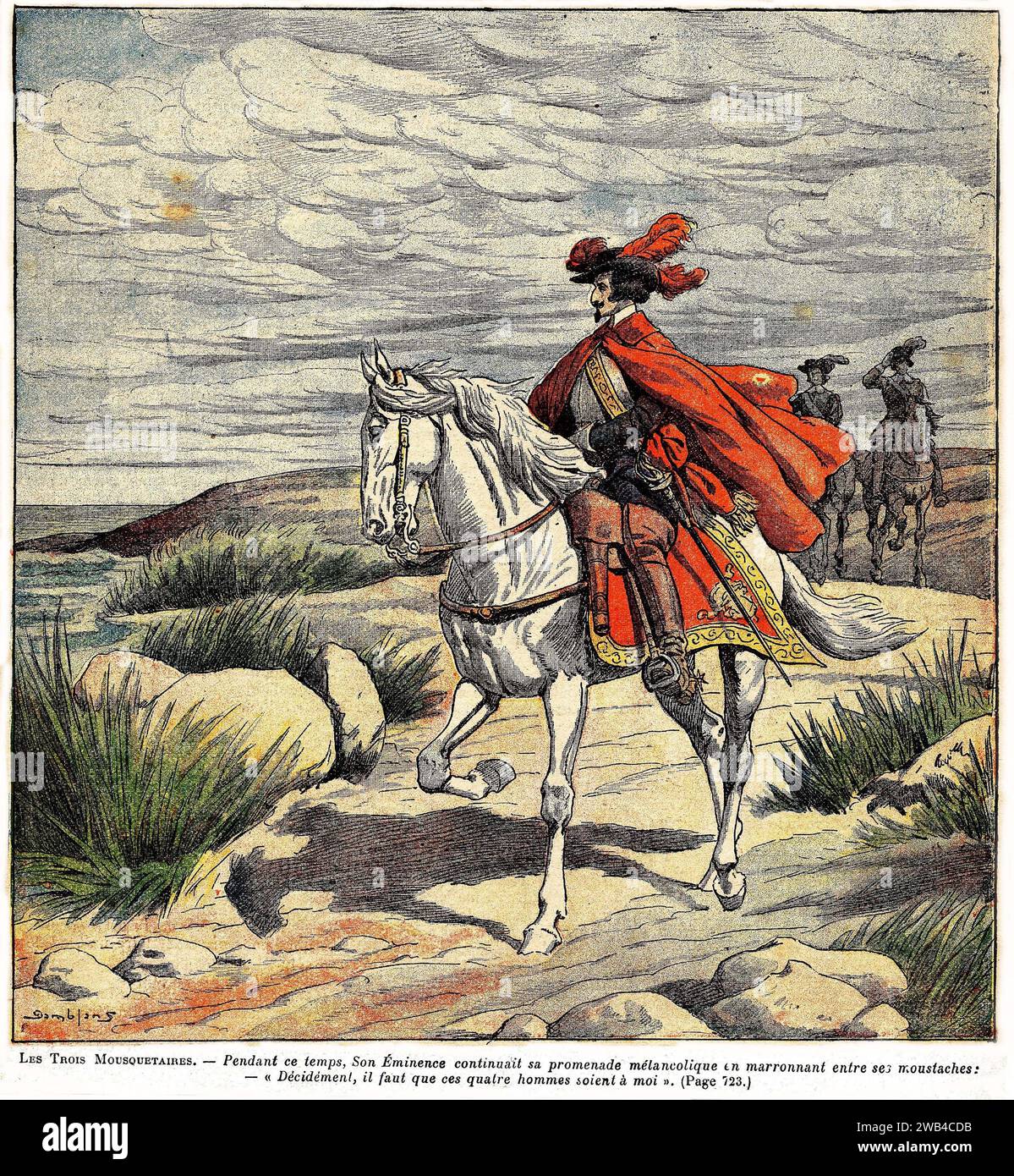 The Three Musketeers' (French: Les Trois Mousquetaires) 19th century ...