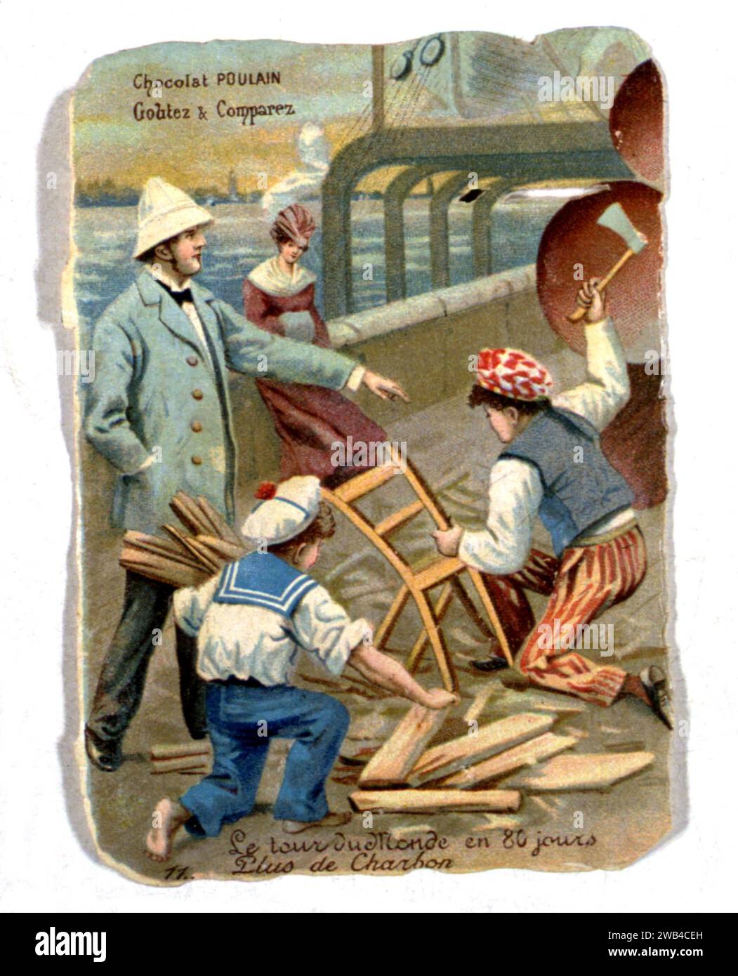 Jules Verne 'Around the World in Eighty Days' (French: Le Tour du monde ...