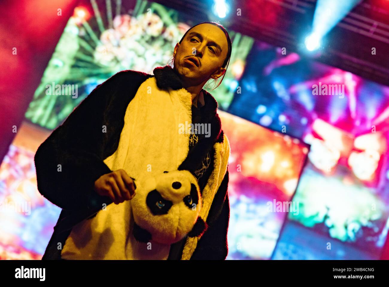 Milan, Italy, 21st November 2023. Estonian rapper Tommy Cash performs ...