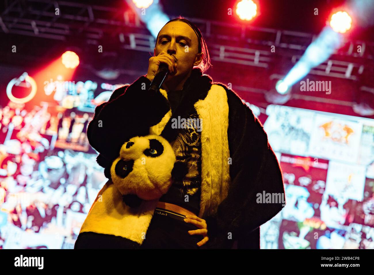 Milan, Italy, 21st November 2023. Estonian rapper Tommy Cash performs ...