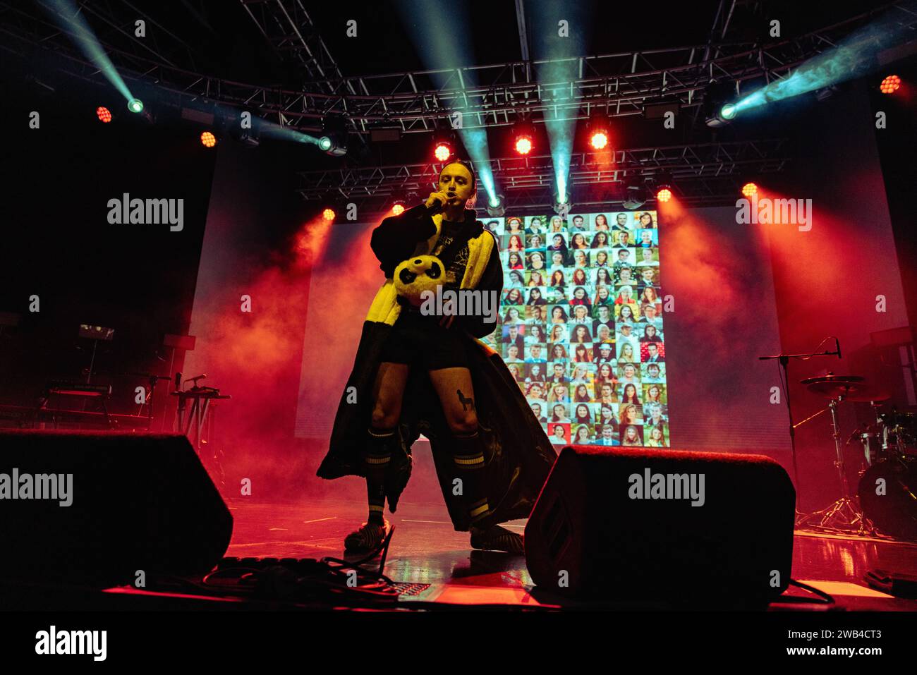 Milan, Italy, 21st November 2023. Estonian rapper Tommy Cash performs ...