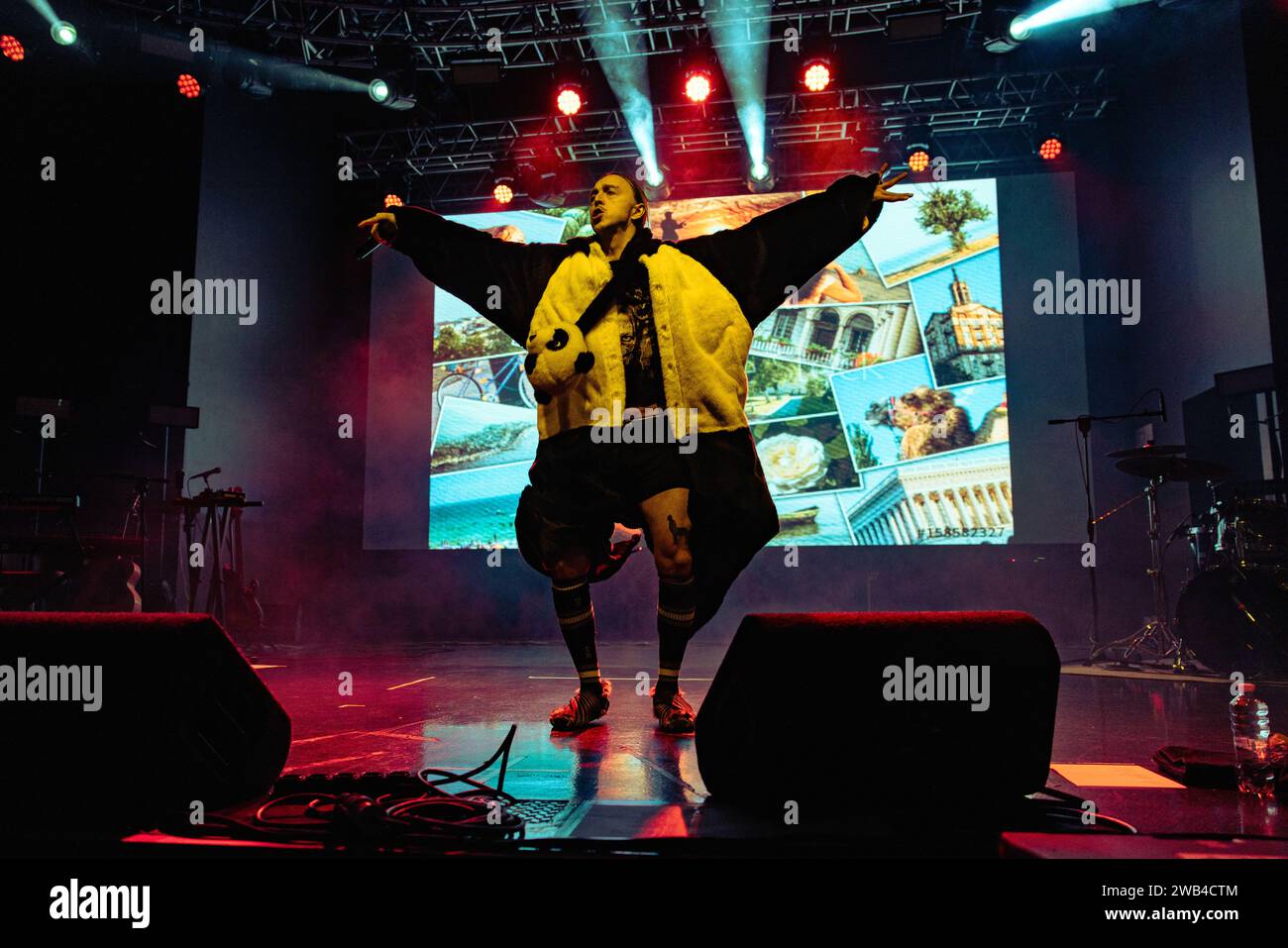 Milan, Italy, 21st November 2023. Estonian rapper Tommy Cash performs ...