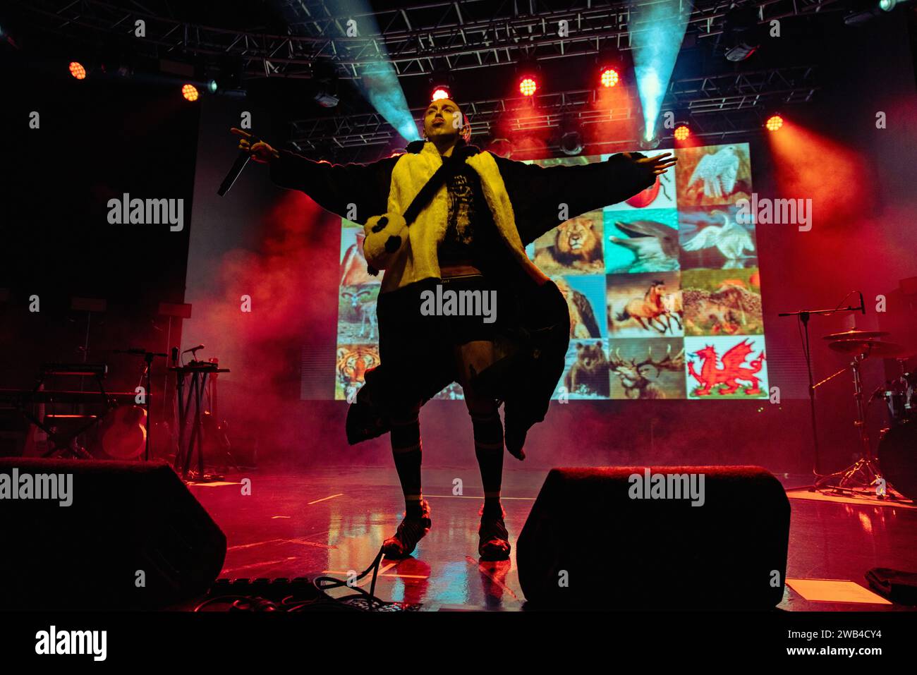 Milan, Italy, 21st November 2023. Estonian rapper Tommy Cash performs ...