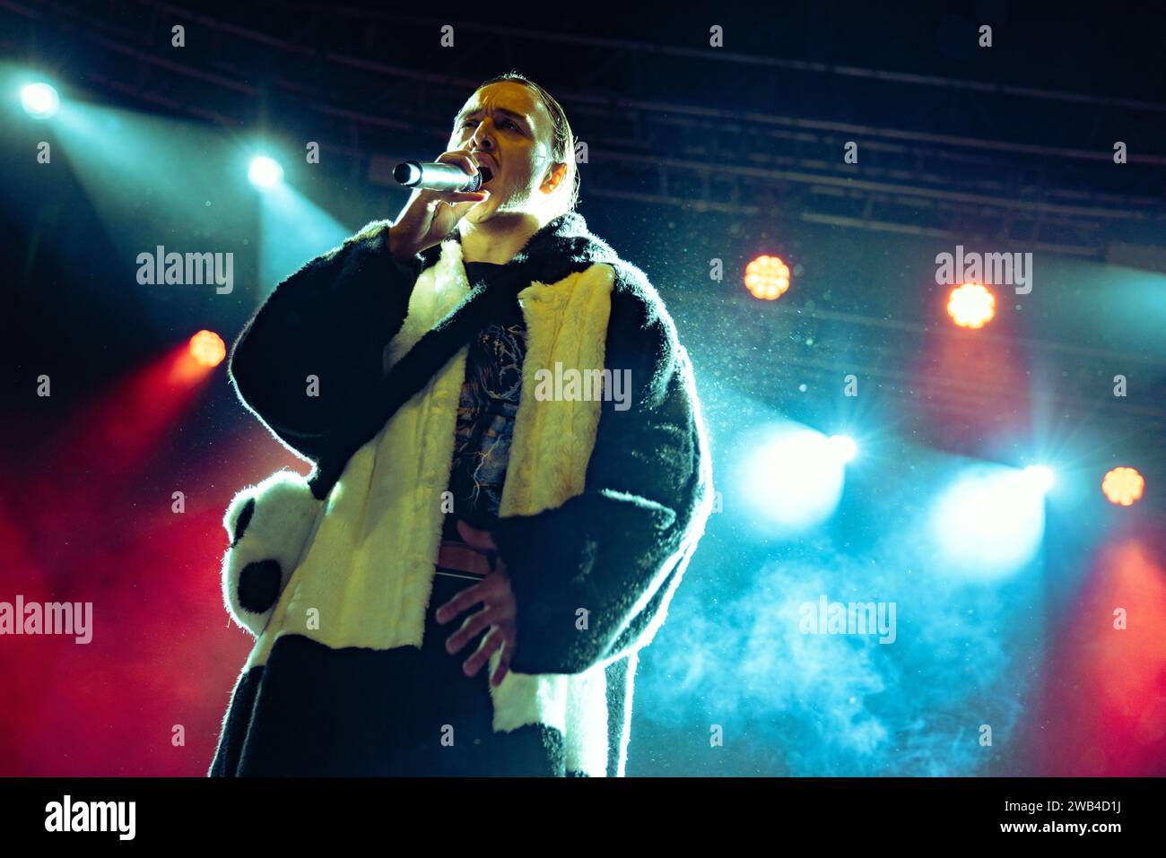 Milan, Italy, 21st November 2023. Estonian rapper Tommy Cash performs ...