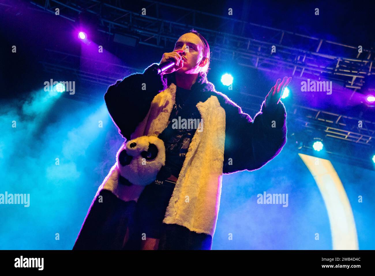 Milan, Italy, 21st November 2023. Estonian rapper Tommy Cash performs ...