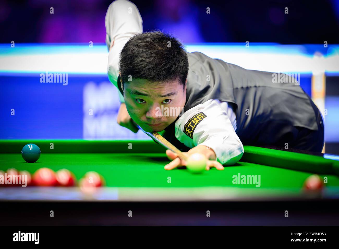 LONDON, UNITED KINGDOM. 08th Jan, 2024. Ding Junhui in day 2 match ...