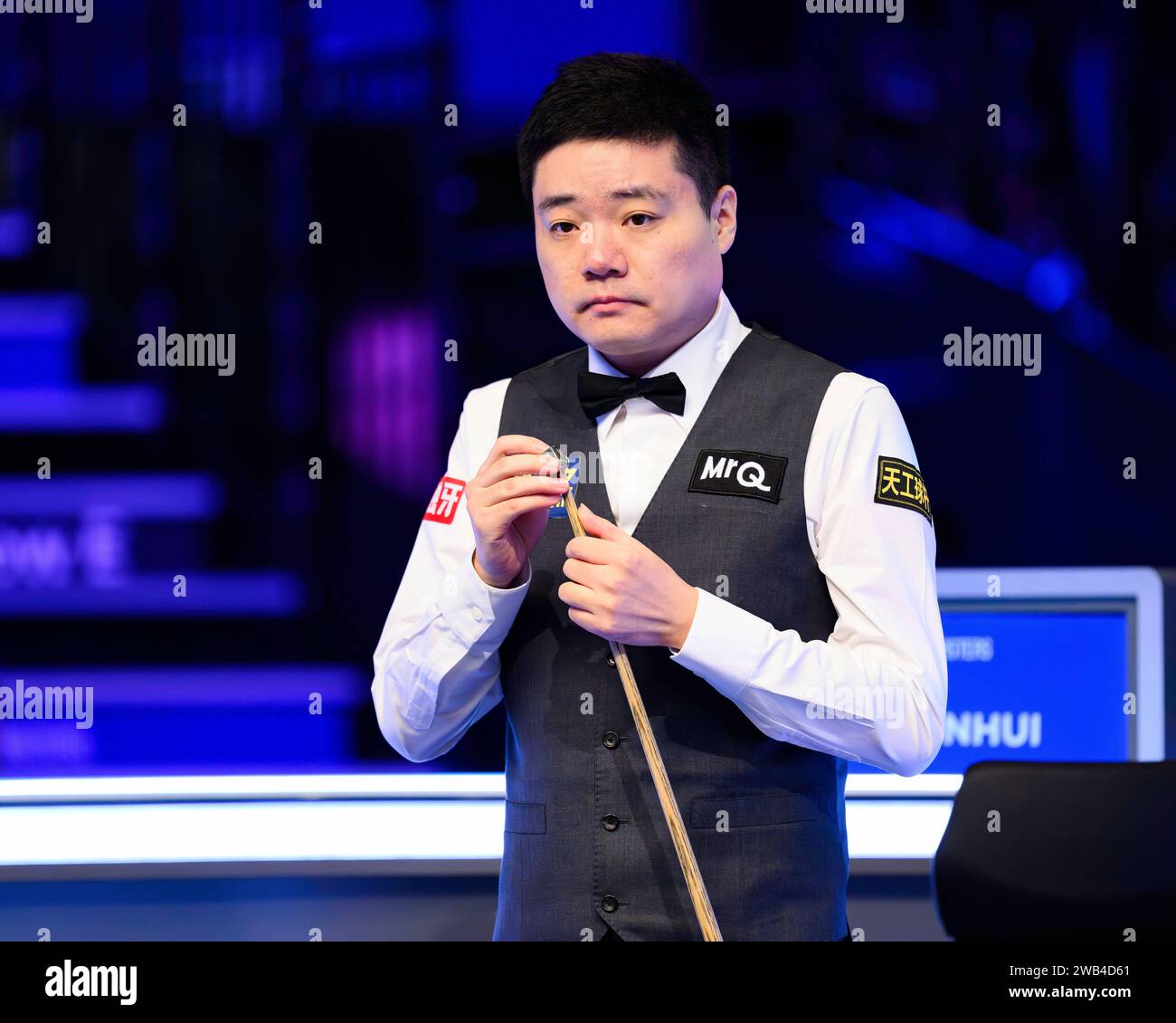 LONDON, UNITED KINGDOM. 08th Jan, 2024. Ding Junhui in day 2 match ...