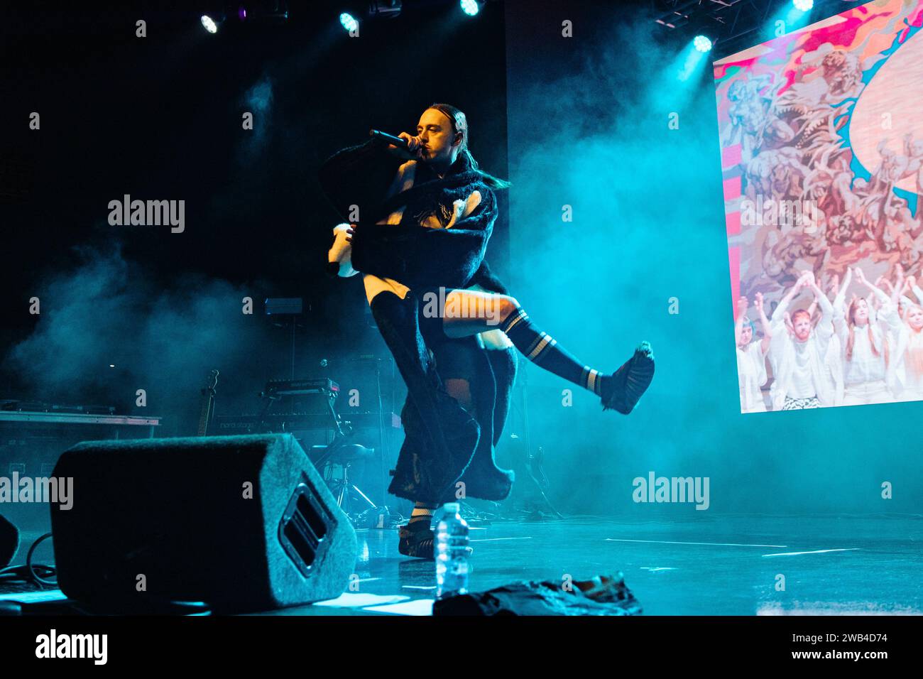 Milan, Italy, 21st November 2023. Estonian rapper Tommy Cash performs ...