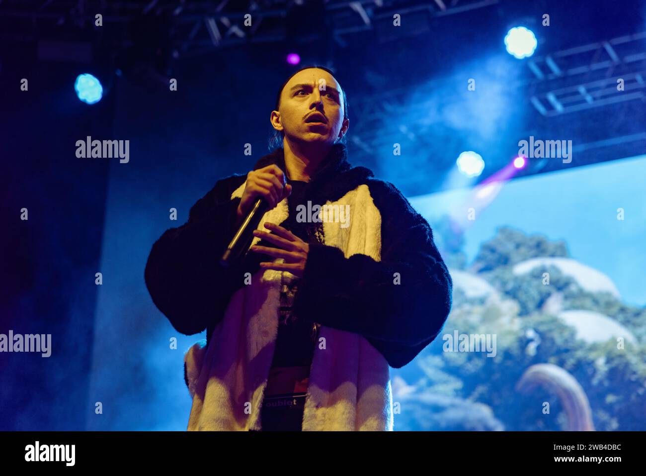 Milan, Italy, 21st November 2023. Estonian rapper Tommy Cash performs ...