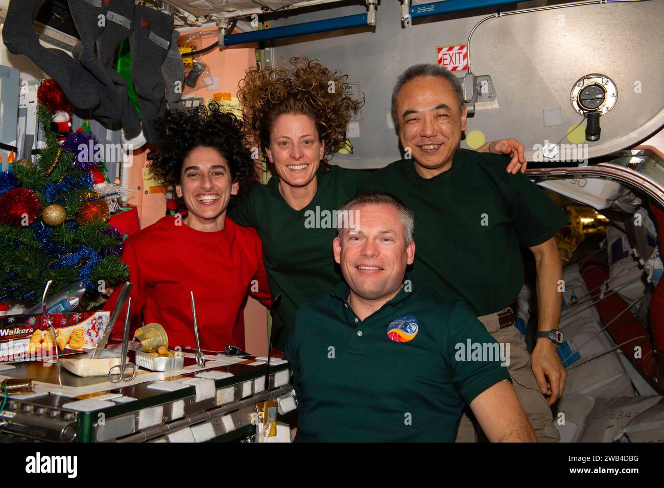 ISS - 24 December 2023 - Four ISS Expedition 70 crewmates join each ...