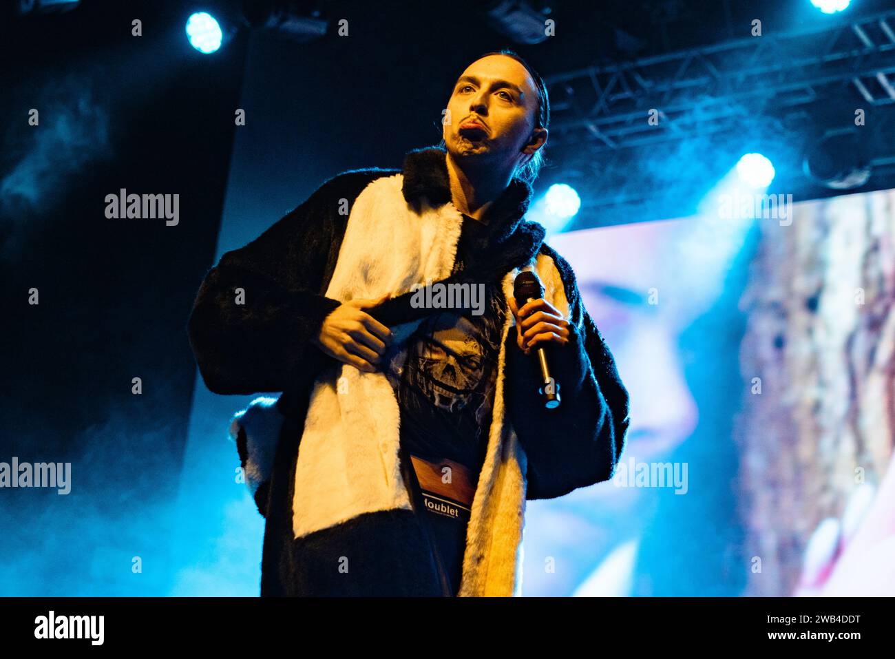 Milan, Italy, 21st November 2023. Estonian rapper Tommy Cash performs ...