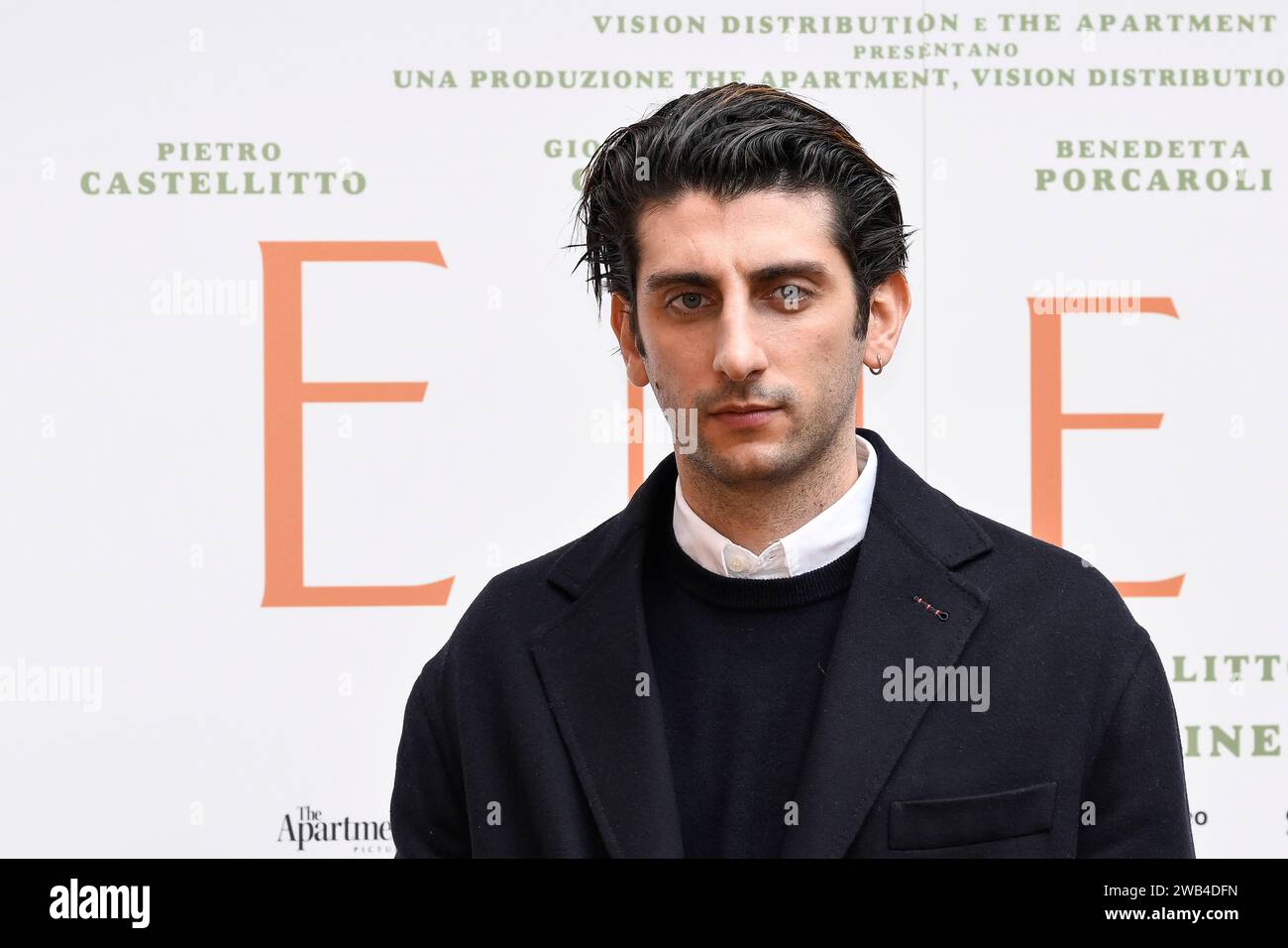 Frosinone, Italy. 23rd Dec, 2023. Pietro Castellitto is attending the ...