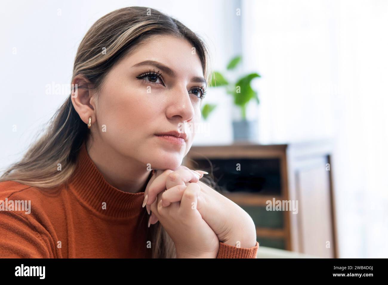 Serious and thoughtful look hi-res stock photography and images - Alamy