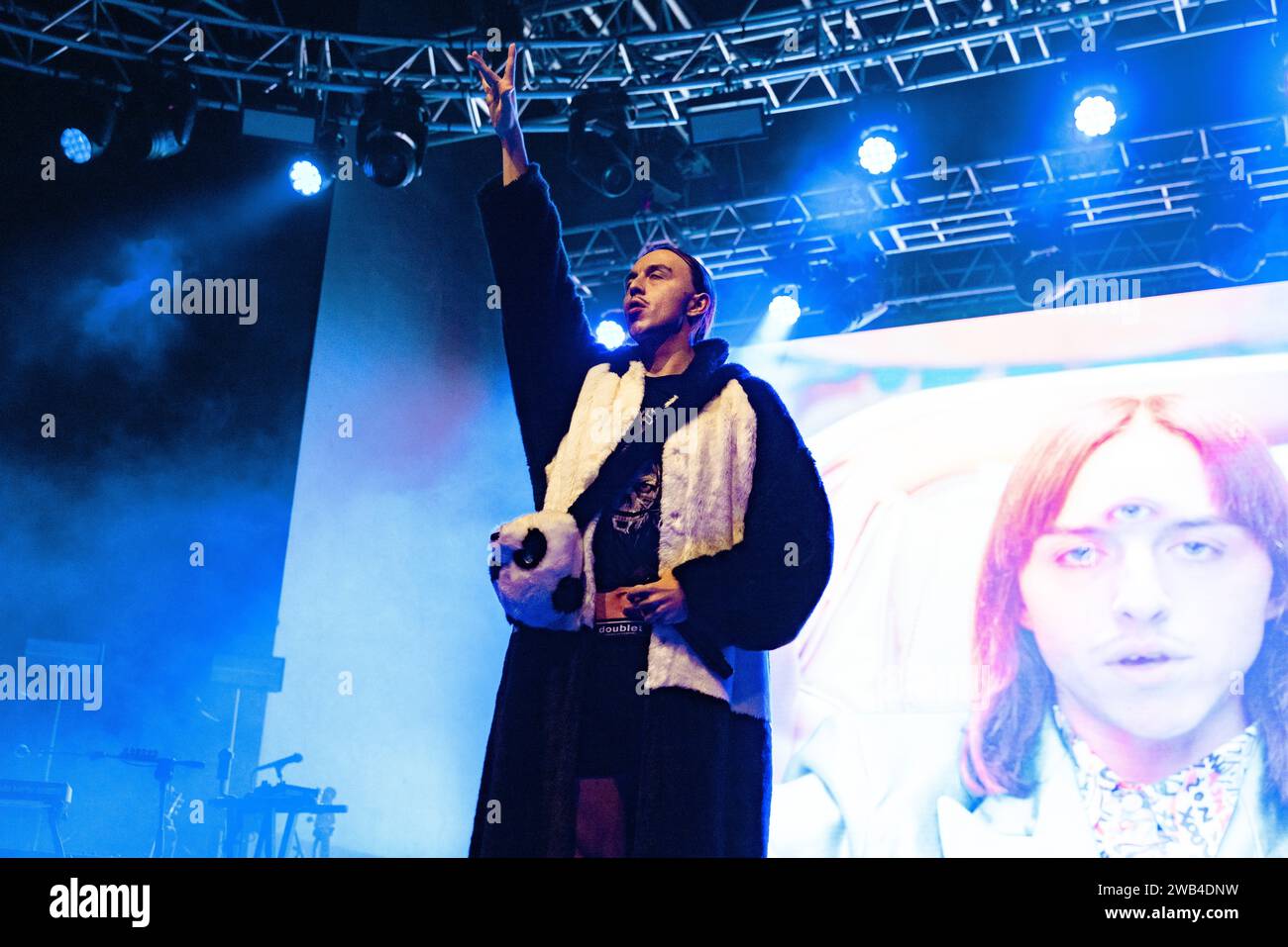 Milan, Italy, 21st November 2023. Estonian rapper Tommy Cash performs ...