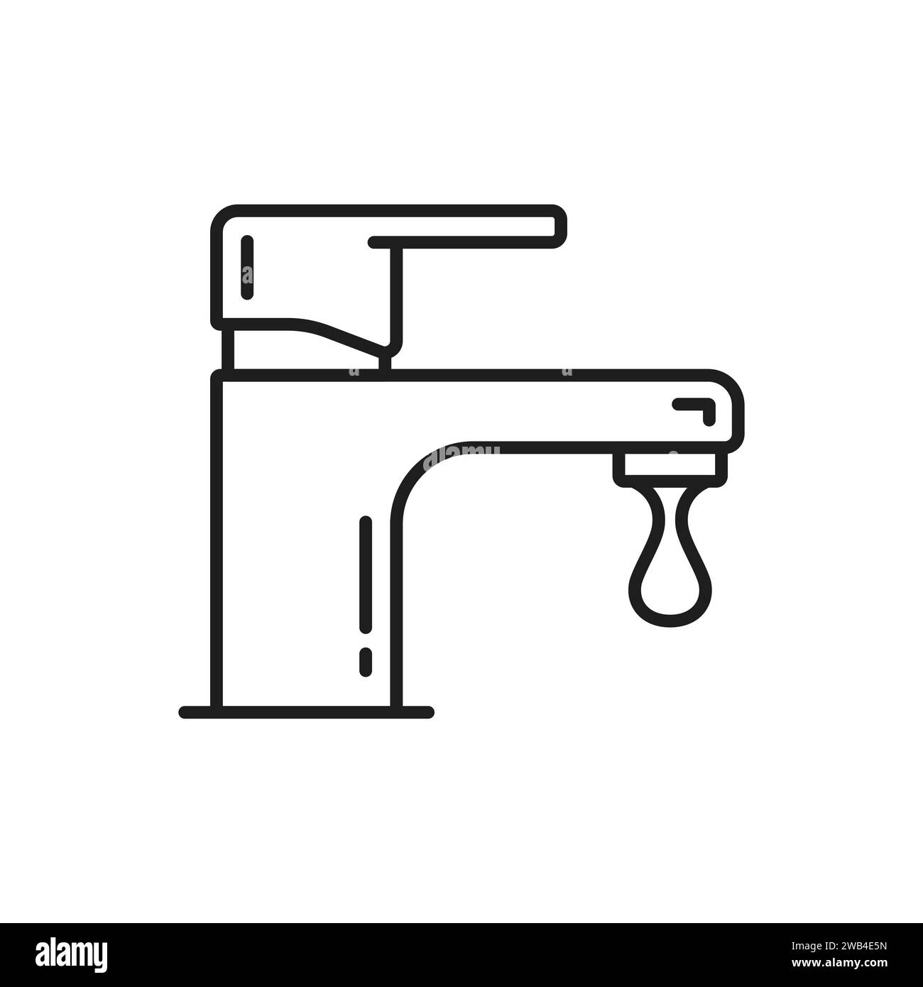Broken tap Stock Vector Images - Alamy