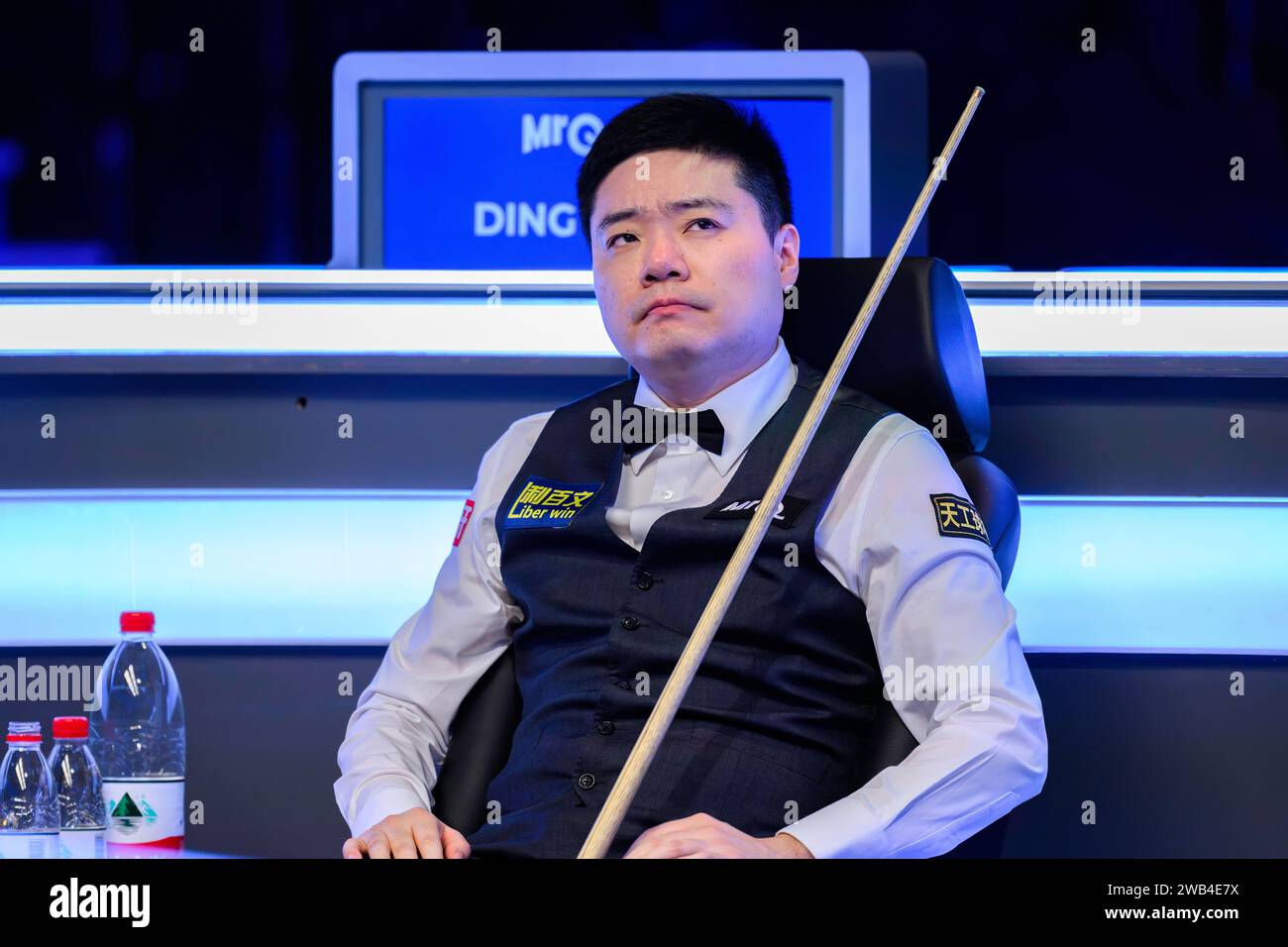 LONDON, UNITED KINGDOM. 08th Jan, 2024. Ding Junhui in day 2 match ...