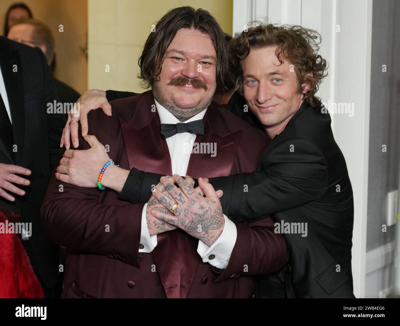 Los Angeles, USA. 07th Jan, 2024. (L-R) Matty Matheson and Jeremy Allen ...