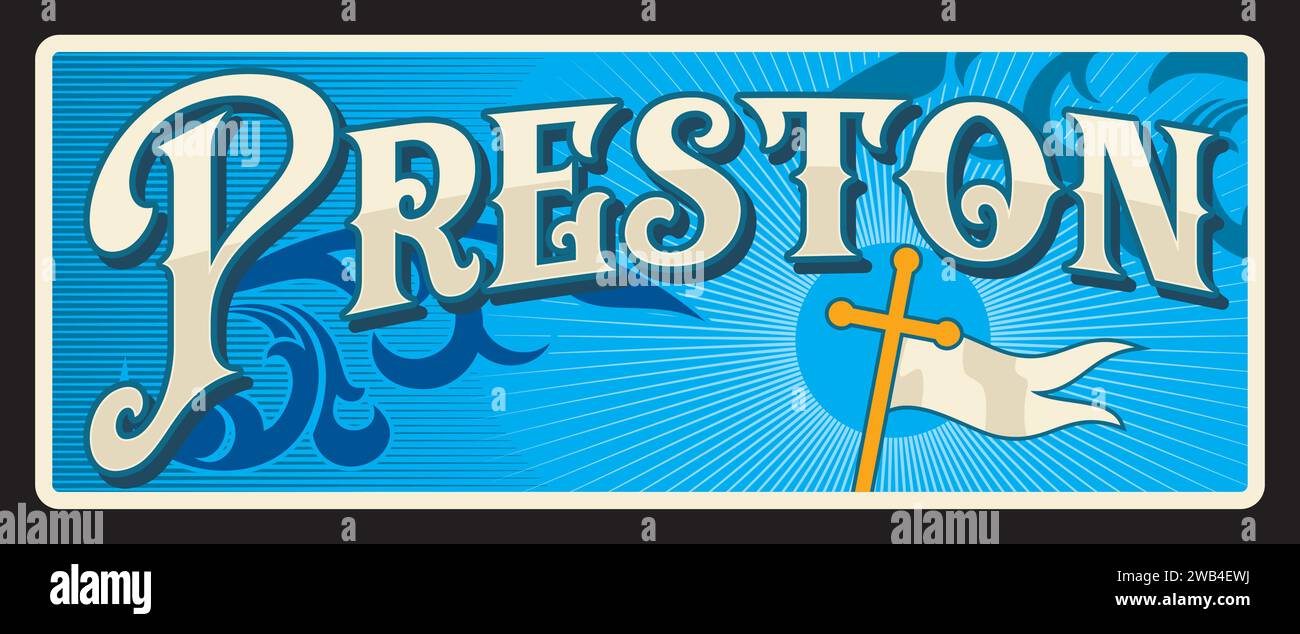 Preston flag Stock Vector Images - Alamy