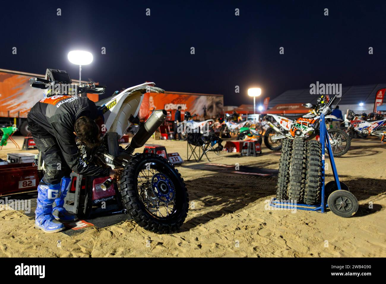 Al Duwadimi, Arabie Saoudite. 07th Jan, 2024. PODMOL Libor (cze ...