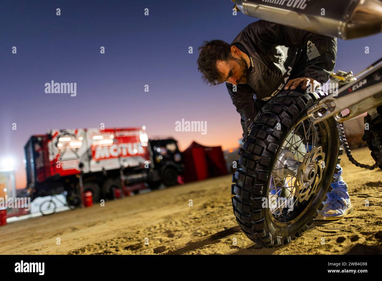 Al Duwadimi, Arabie Saoudite. 07th Jan, 2024. PODMOL Libor (cze ...